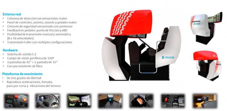 Simulador de Inmersión Total - Otec - Escuela de conductores profesionales